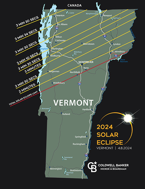 Discover The Best Places To Watch The Total Solar Eclipse In Vermont ...