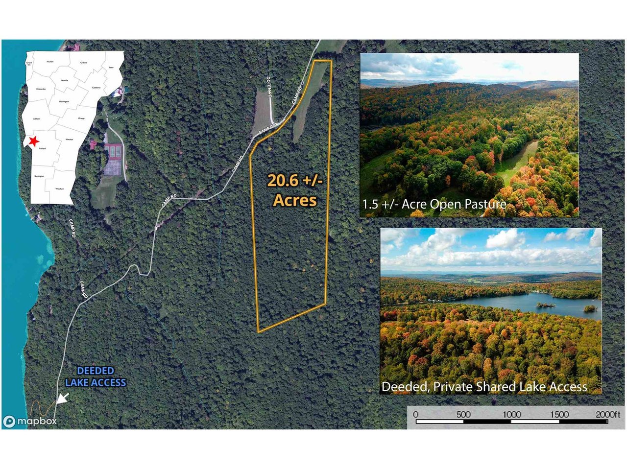 1007 Camp Road Hubbardton, Vermont - Sold in 2021